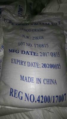 China Food Grade Sodium Chloride 99% Pure Anhydrous NaCl Salt for Food Preservation for sale