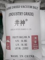 China Industrial Grade Dried Vacuum Salt 99.31% NaCl for Chemical Textile Production for sale