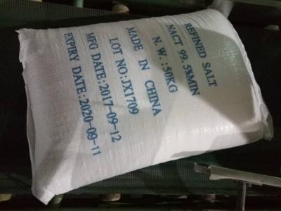 China Iodized Vacuum Salt PDV 99.75% Purity for Detergent 0.15-0.85mm for sale