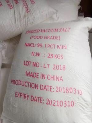 China Edible Grade Iodized Pure Sodium PDV Vacuum Salt For Cooking Baking for sale