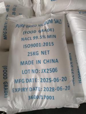 China Pure Dried Vacuum Salt Sodium Chloride 99.9% NaCl White Powder Cas 7647-14-5 for sale