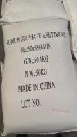 China GB T6009-2014 Anhydrous Sodium Sulphate Glauber Salt Dyeing Assistant 1000kg for sale