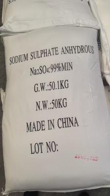 China GB T6009-2014 Anhydrous Sodium Sulphate Glauber Salt Dyeing Assistant 1000kg for sale