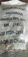 China Sodium Sulfate Anhydrous 99% Na2SO4 White Powder GB/T6009-2014 Industrial Grade for sale