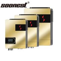 China 8Kw 10Kw Hybrid Solar Inverter With Mppt Controller 110Vac Quality Golden Supplier Battery Off Grid Solar Inverter for sale