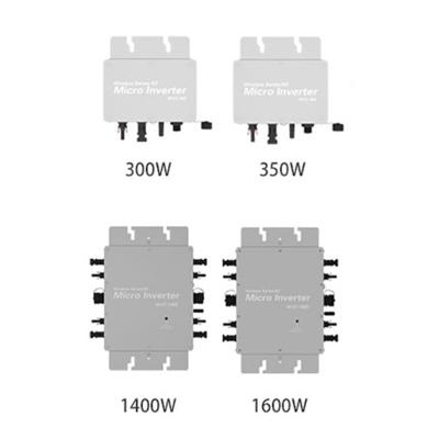 China Stock Available Micro Inverter Solar Panel Dc Solar Micro Inverter Mini Micro Waterproof Ac Power Inverter 400W 12Vdc for sale