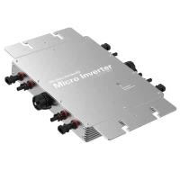 China Cheap Price 2400W Micro Inverter Solar Grid Tie Microinverter Wireless On Grid Tie Solar Micro Inverter 2 Phase Micro Inverter for sale