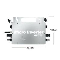 China Silver 700W Micro Inverter On Grid Low Cost Easy Installation New Arrival Good Price Solar Micro Inverter System for sale