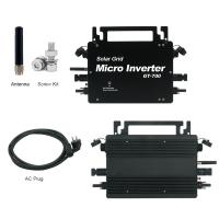 China 700W Micro Inverter Solar Grid Tie Microinverter 600Watt On Grid Micro Inverters On Grid Tuya Smart Solar Micro Pv Inverter for sale