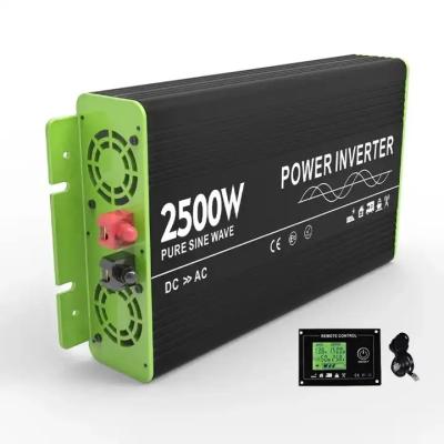 China 24V To 220V 2.5Kw Power Hybrid Inverter Pure Sine Wave Off Grid 2.5Kva 24V 48V Mppt Pure Sine Wave Solar Inverter for sale