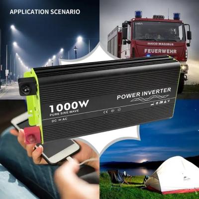 China Best Quality Power Inverter Pure Sine Wave 1000W Circuit Diagram  Pure Sine Wave Power Inverter Car Adapter Dc for sale