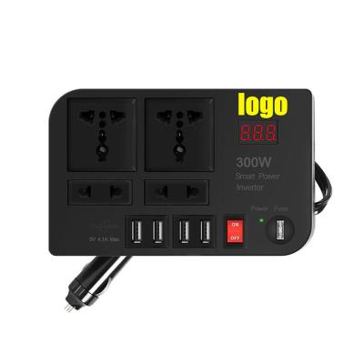 China Hot sale 12V To 220V Car Inverter 300W Power Inverter Dc 12V To 110V Ac Car Inverter for sale