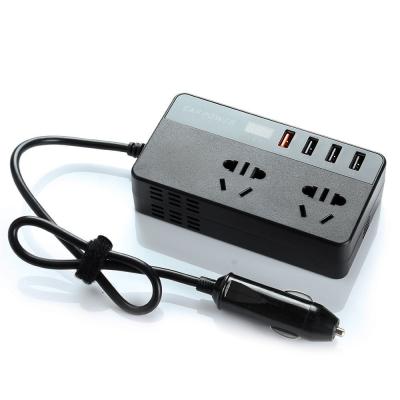 China Charger Inverter 3 In 1 Ev Cars Top-Max Car Power Inverter 200W Dc 12V To Ac 220V 150W Car Usb Power Inverter for sale