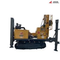 China Affordable Drilling Rig Machine 400m Drilling Depth 16-55m3/Min Air Consumption for sale