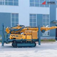 China High Capacity 10.6T Crawler Mounted Water Well Drilling Machine with 500m Drilling Depth for sale