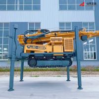 China 500m Max Drilling Depth Crawler mounted water drilling rig for drilling for sale