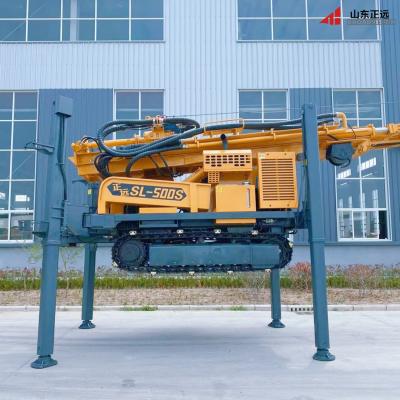 China 500m Max Drilling Depth Crawler mounted water drilling rig for drilling for sale