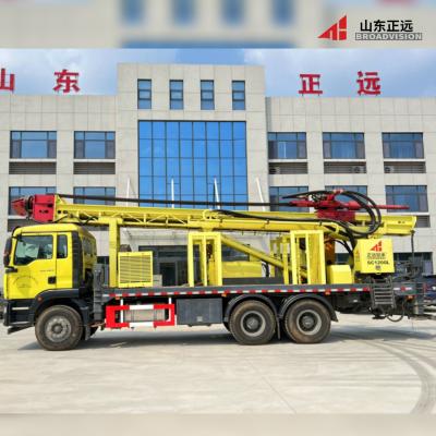 China Hydraulic Bore Hole 1200m Truck-Mounted Water Well Drilling Rig Machine for sale