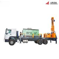 China 200m Depth Truck Mounted Drilling Rig Geothermal Wells Rotary Drilling Equipment for sale