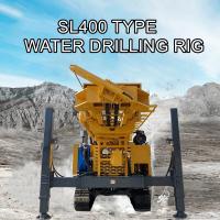 China 400Meters Crawler Water Well Drilling Rig 190KW Truck Mounted Borehole Drilling Machine for sale