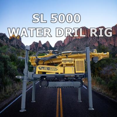 China Stable Deep Rock Well Drilling Rig 500m High Precision Corrosion Resistant for sale