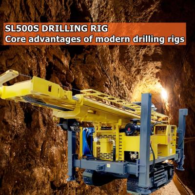 China Full Hydraulic Deep Rock Water Drilling Rig 1200M With Hydraulic System For Lifting for sale
