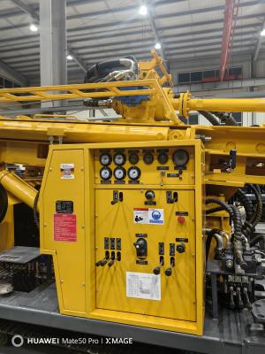 China Fast Lifting Speed of 33m/min 6m Drill Pipe Length Crawler Water Well Drilling Rig for Drilling for sale
