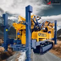 China Agricultural Crawler Water Well Drilling Rig 500m Borehole Drilling Equipment for sale