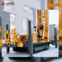 China 1.65-8Mpa Pressure Crawler Water Well Drilling Rig for Heavy Duty and High Pressure Drilling for sale
