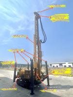 China SL330S Crawler Water Well Drilling Rig 330m Depth Hydraulic System for sale