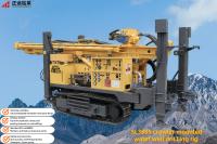 China SL330S Hydraulic Crawler Water Well Drilling Rig 330M Depth for sale