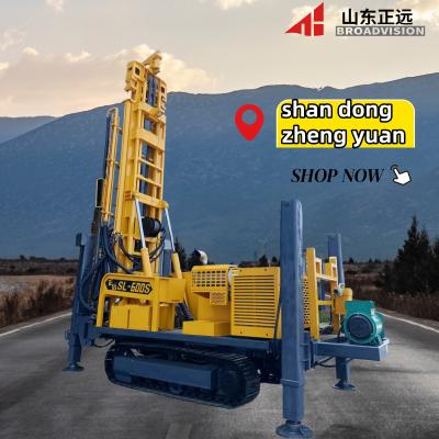 China Heavy 12.5-ton 600-meter sturdy and durable water well drilling rig for sale