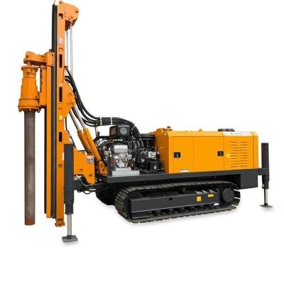China Smooth Drilling Crawler Water Well Drilling Rig with 10-35m/H Drilling Efficiency and 264kw Power for sale