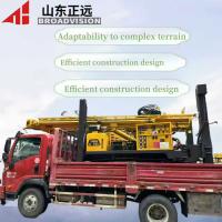 China Shandong Zhengyuan SL330S Track-type Drilling Rig with Dual-speed Rotation and High Torque for sale