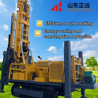 China Energy-Saving, Low-Consumption and High-Wind-Pressure Adaptable Shandong Zhengyuan Drilling Rig SL600S Water Well Drilling Rig for sale