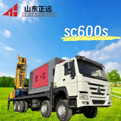 China The SC600S Truck-mounted Water Well Drilling Rig Has High Power And A High Overall Cost Utilization Rate. for sale