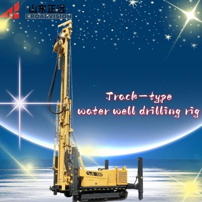 China The SL750S Crawler-type Water Well Drilling Rig Features High Power, Multi-functionality And Low Overall Cost. for sale