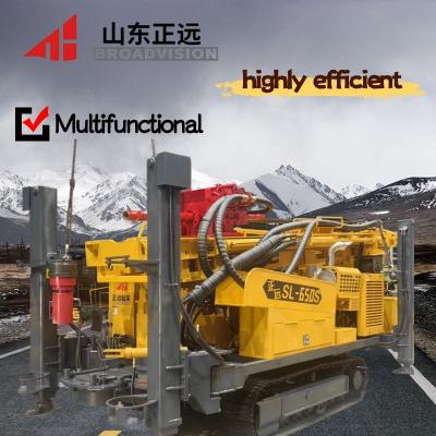 China A 650-meter-diameter 105-450mm crawler-type water well drilling rig for sale