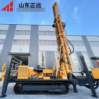 China Max Rotary Speed 85/170r/min Crawler Water Well Drilling Rig 9.6M Drill Pipe Length for Smooth Drilling for sale