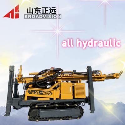 China SL400S Crawler-type Water Well Drilling Rig Offers Multiple Functions With Low Comprehensive Cost And Easy Operation. for sale