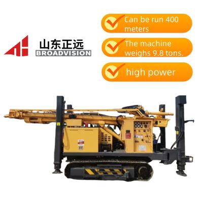 China SL400S Crawler-type Water Well Drilling Rig Is Customizable, Multi-functional And Fully Hydraulic. for sale