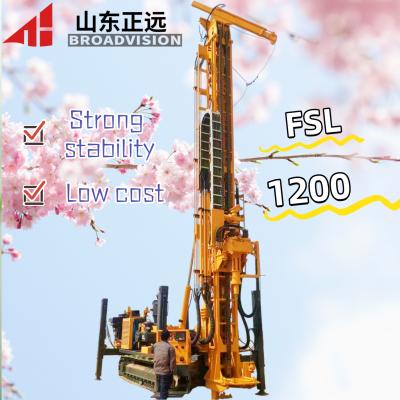 China Shandong Zhengyuan SC1200S Water Well Drilling Rig, Exquisitely Crafted and Durable for sale