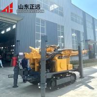China Track-type Water Well Drilling Rig For Deep Drilling In Challenging Geological Conditions, With Diverse Capabilities, High Cost-effectiveness, Durability And Full Hydraulic System. for sale