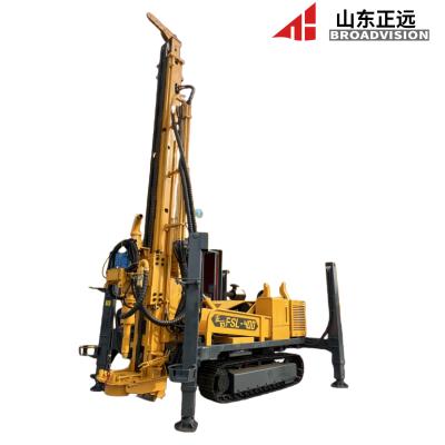 China 400m Drilling Depth and 10-35Mpa Air Pressure Crawler Water Well Drilling Rig for Smooth Drilling for sale