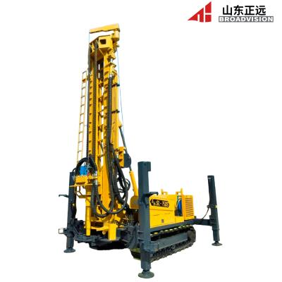 China The 750-meter center-lifting hydraulic-driven crawler-type water well drilling rig. for sale
