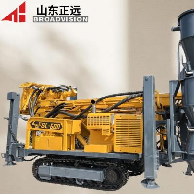 China Lifting Force 29T Crawler Water Well Drilling Rig with 132kw Host Power and Rotary Speed 45-65rpm for sale