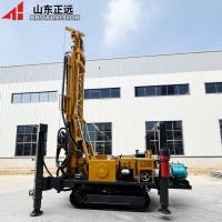 China 330-meter hydraulic-driven multi-functional multi-terrain crawler water well drilling rig for sale