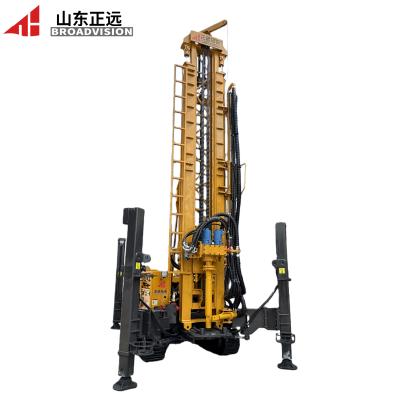 China 330-meter high-efficiency, flexible and easy-to-operate crawler-type water well drilling rig for sale