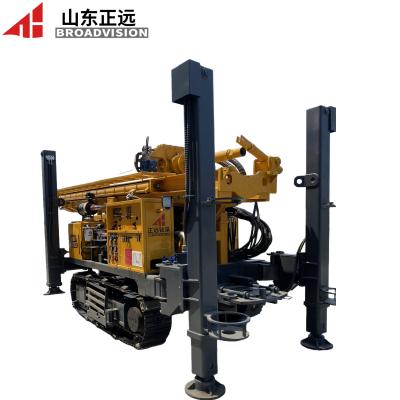 China 400-meter lightweight highly adaptable industrial-grade crawler-type water well drilling rig for sale