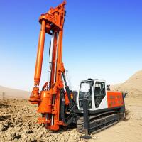 China 40T Lifting Force Crawler Water Well Drilling Rig Featuring Drilling Diameter 105-450mm Capable of Handling Tough Soil Types for sale
